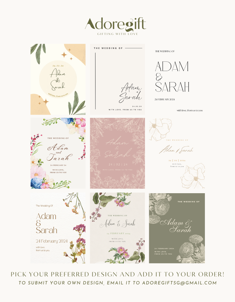 Adorebags: Customized Name Stickers – Adoregift